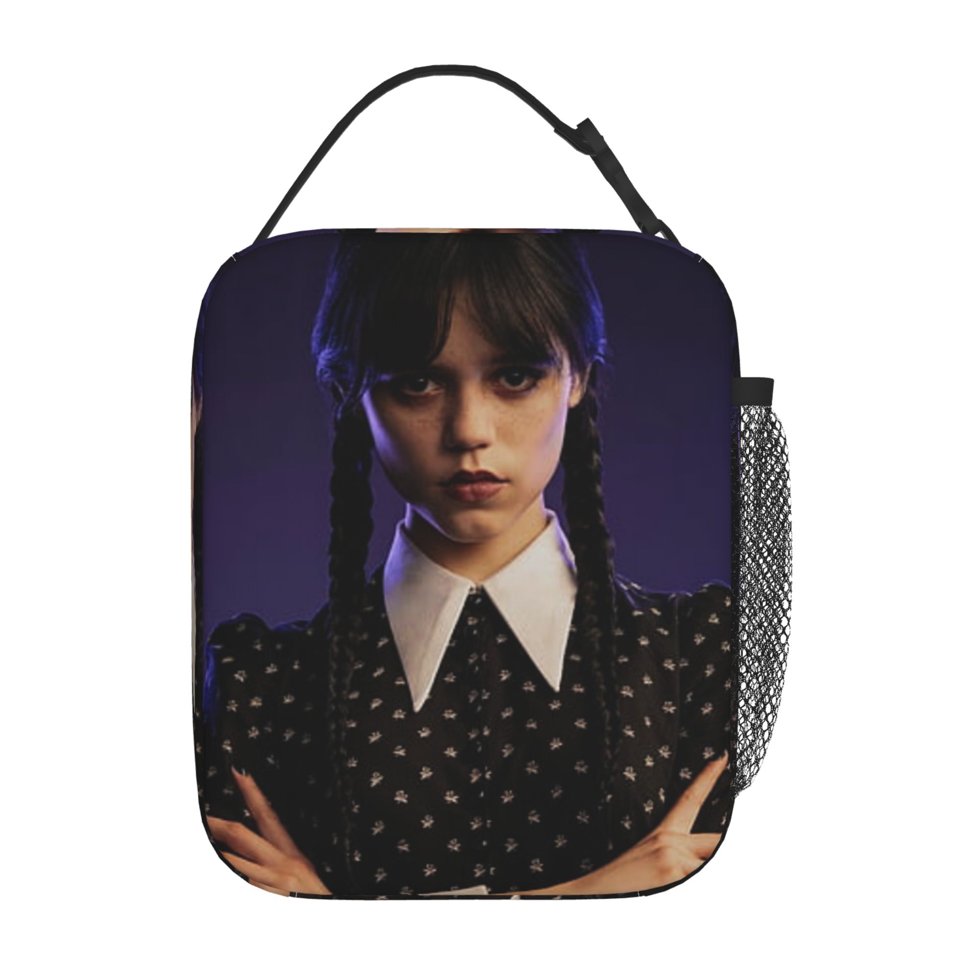Wednesday Lunch Bag, Reusable Insulated Lunch Box, Portable Food Cooler ...
