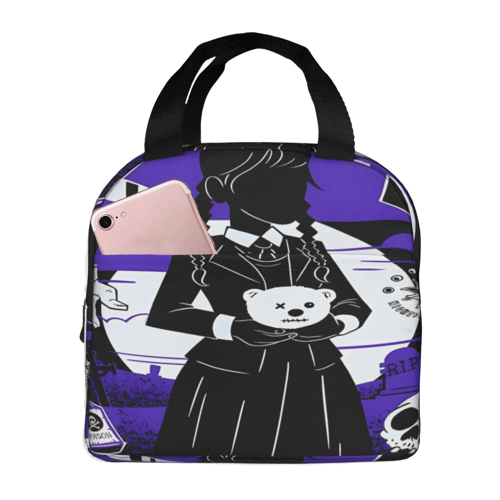 Wednesday Lunch bag, insulated lunch box, insulated food delivery bag ...