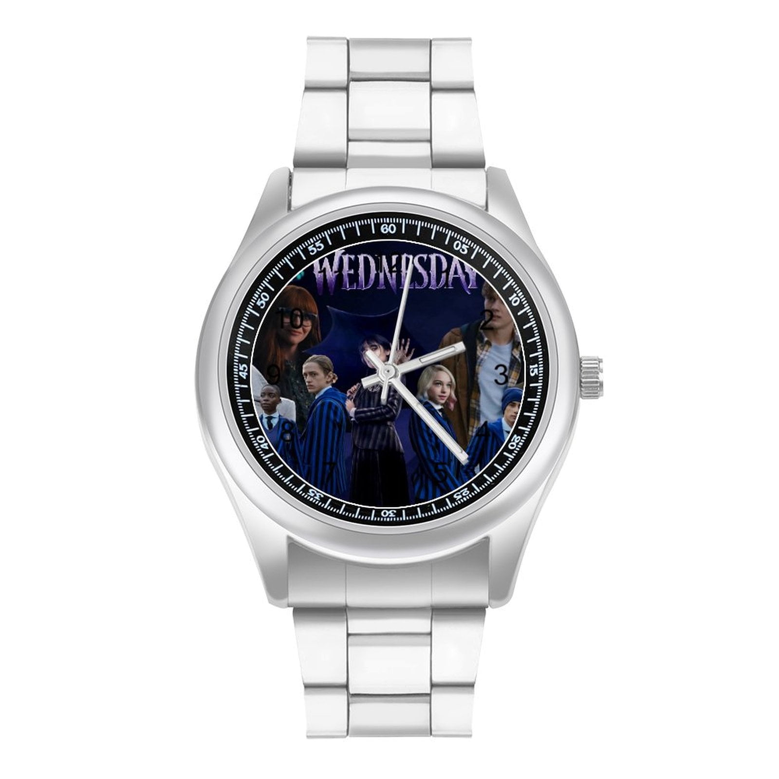 Wednesday Men's Watches Arabic Numerals Easy Reader Classic Work ...