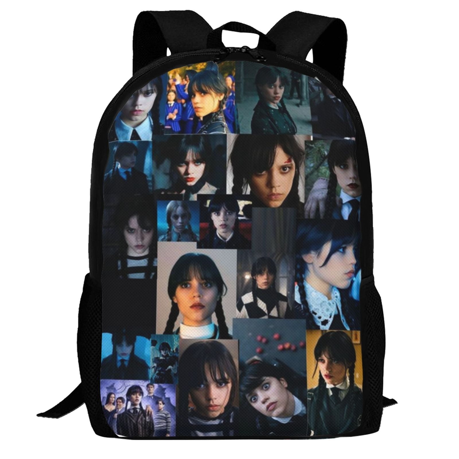 Wednesday Movie Backpack Set, Casual Backpack, 3D Print Laptop Backpack ...