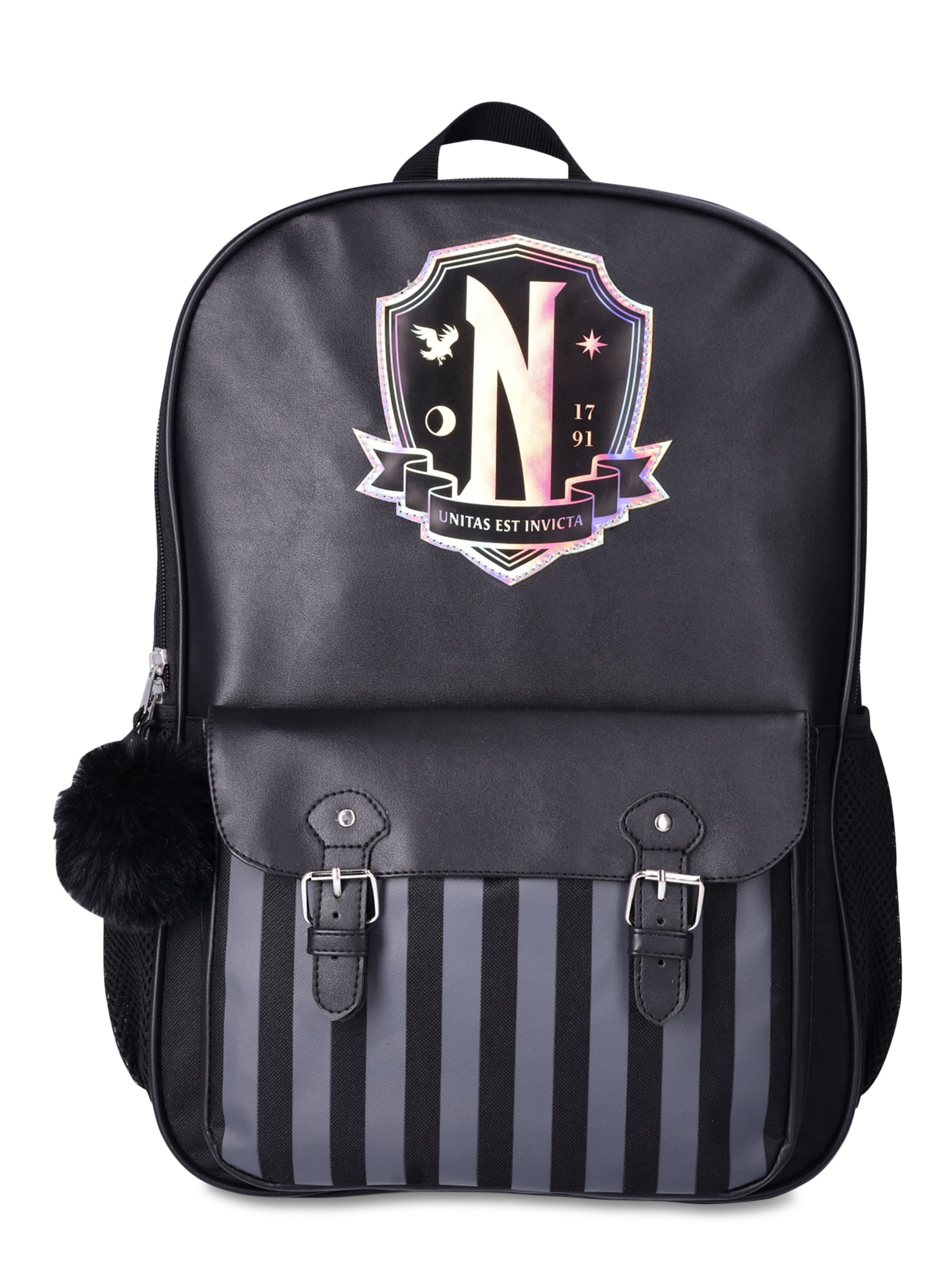 Wednesday Nevermore 17" Backpack, Black - Walmart.com