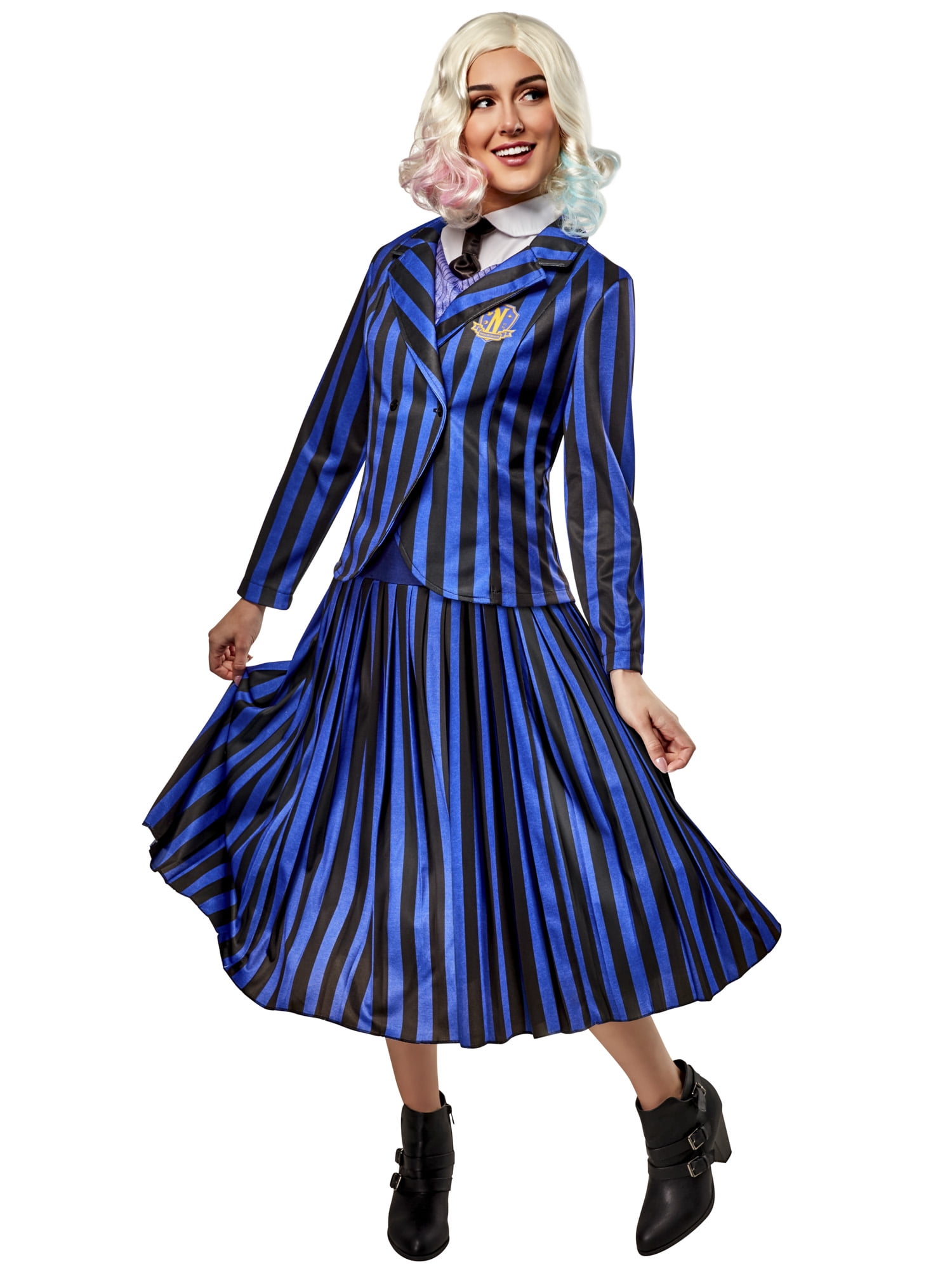 Wednesday Nevermore Academy Enid Sinclair Adult Wig - Walmart.com