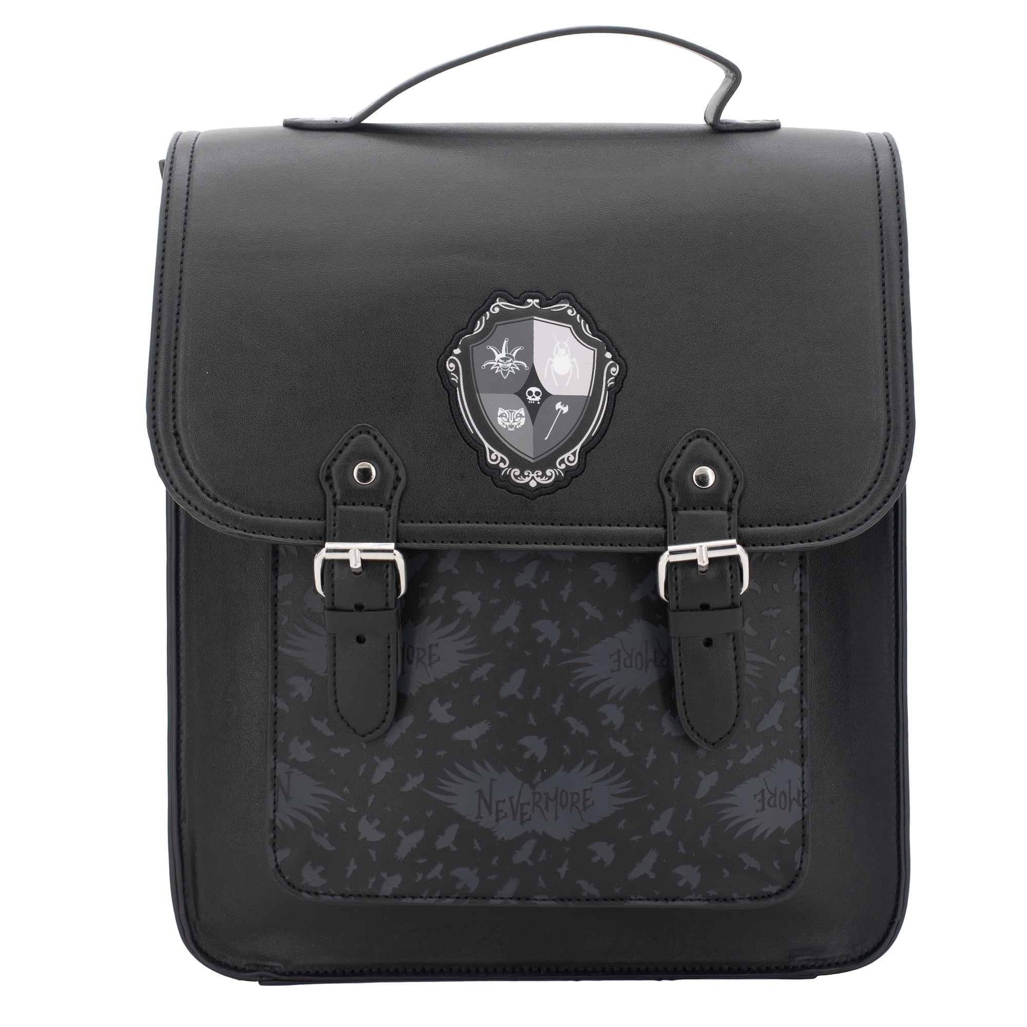Free Shipping! Wednesday Nevermore Academy Vegan Leather Cosplay Mini ...