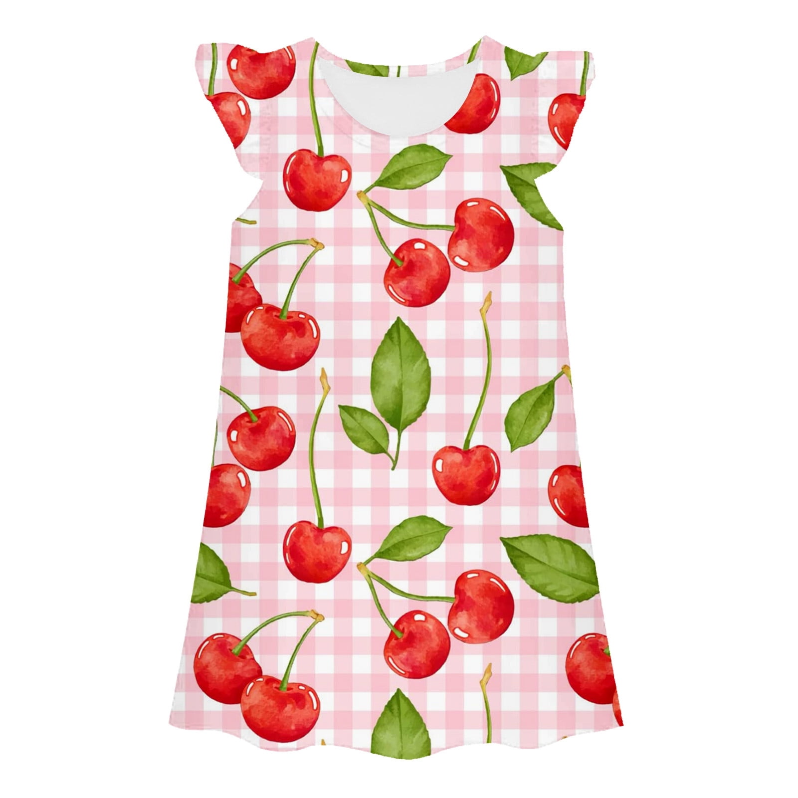 Wednesday Nightgowns for Kids 7-8 Years Girls Pajama Dress Size July ...