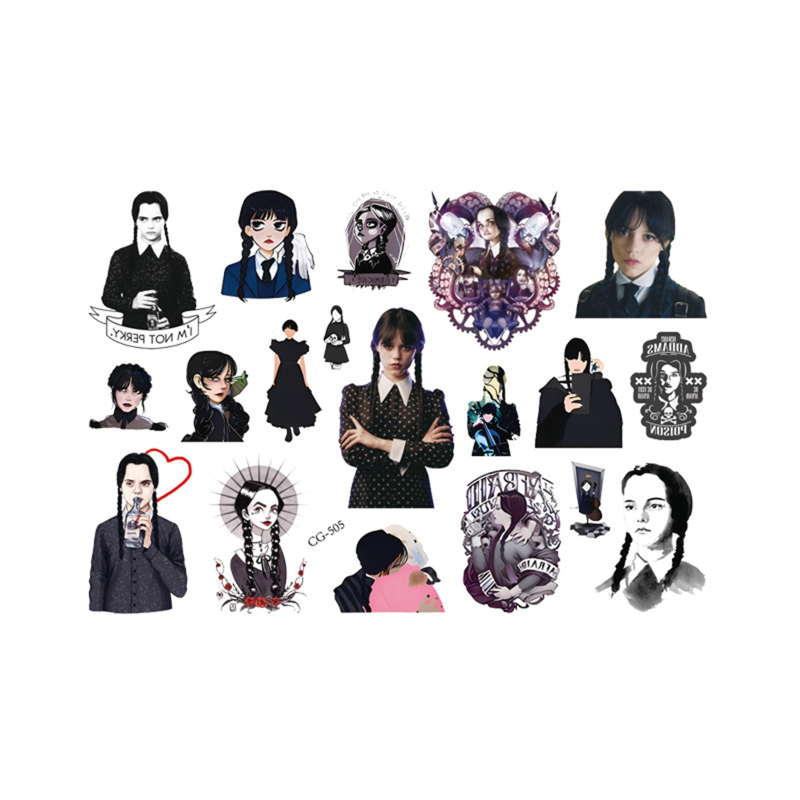 Wednesday Party Background Cloth-125*80Cm Make You Scream,Home ...