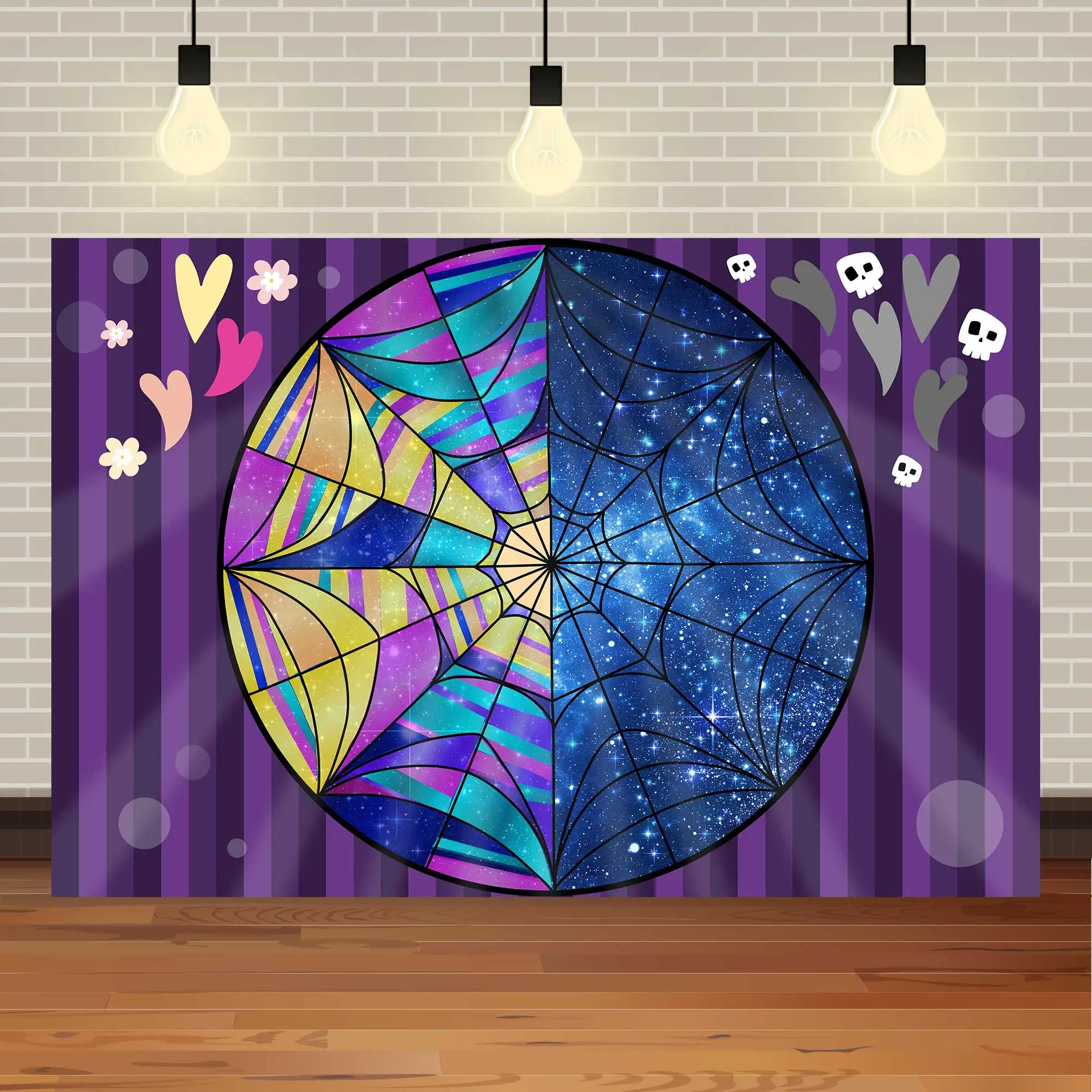 Wednesday Party Photo Backdrop Happy Birthday Photography Background ...