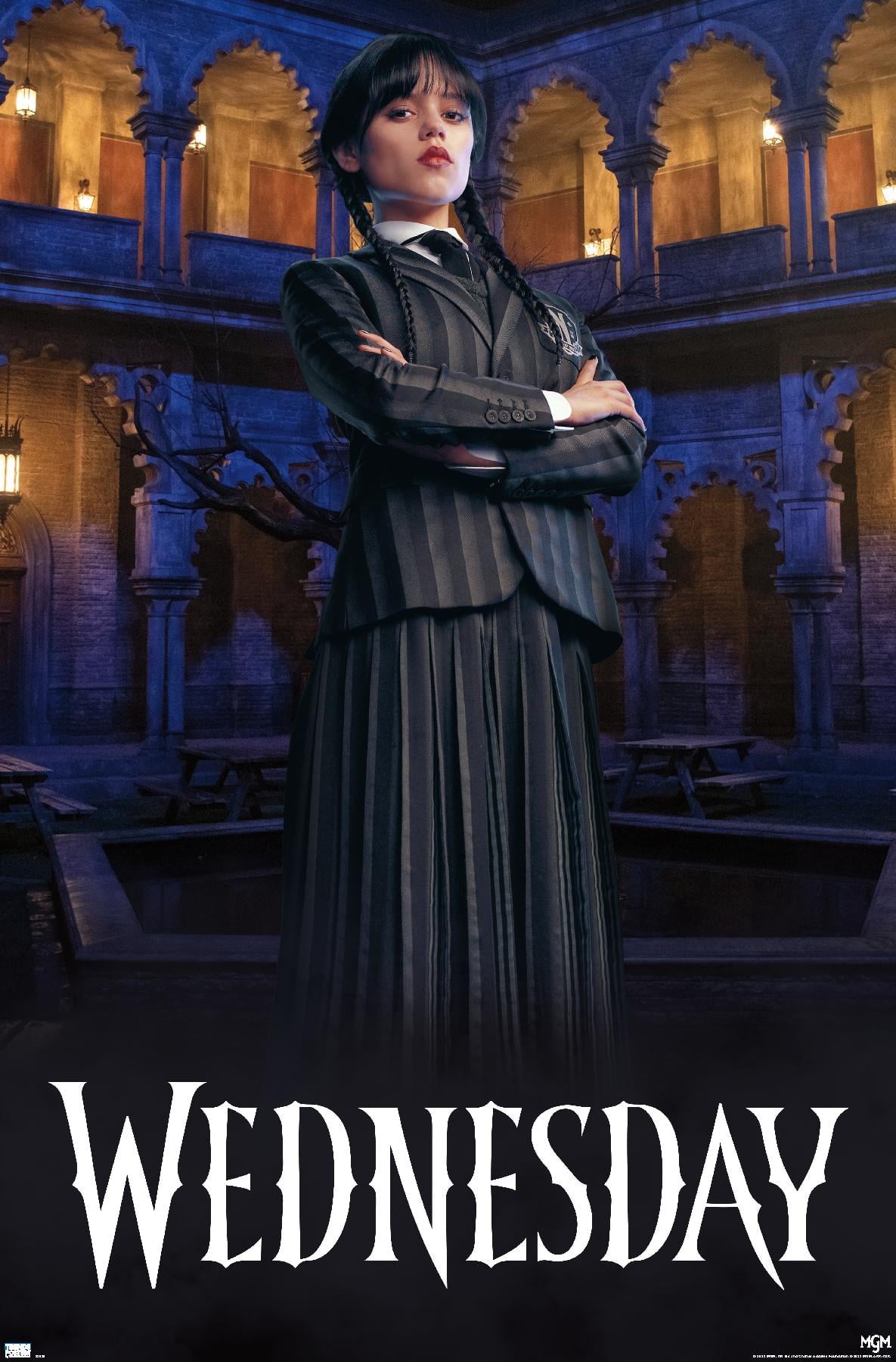 Wednesday - Portrait Wall Poster, 22.375" x 34" - Walmart.com