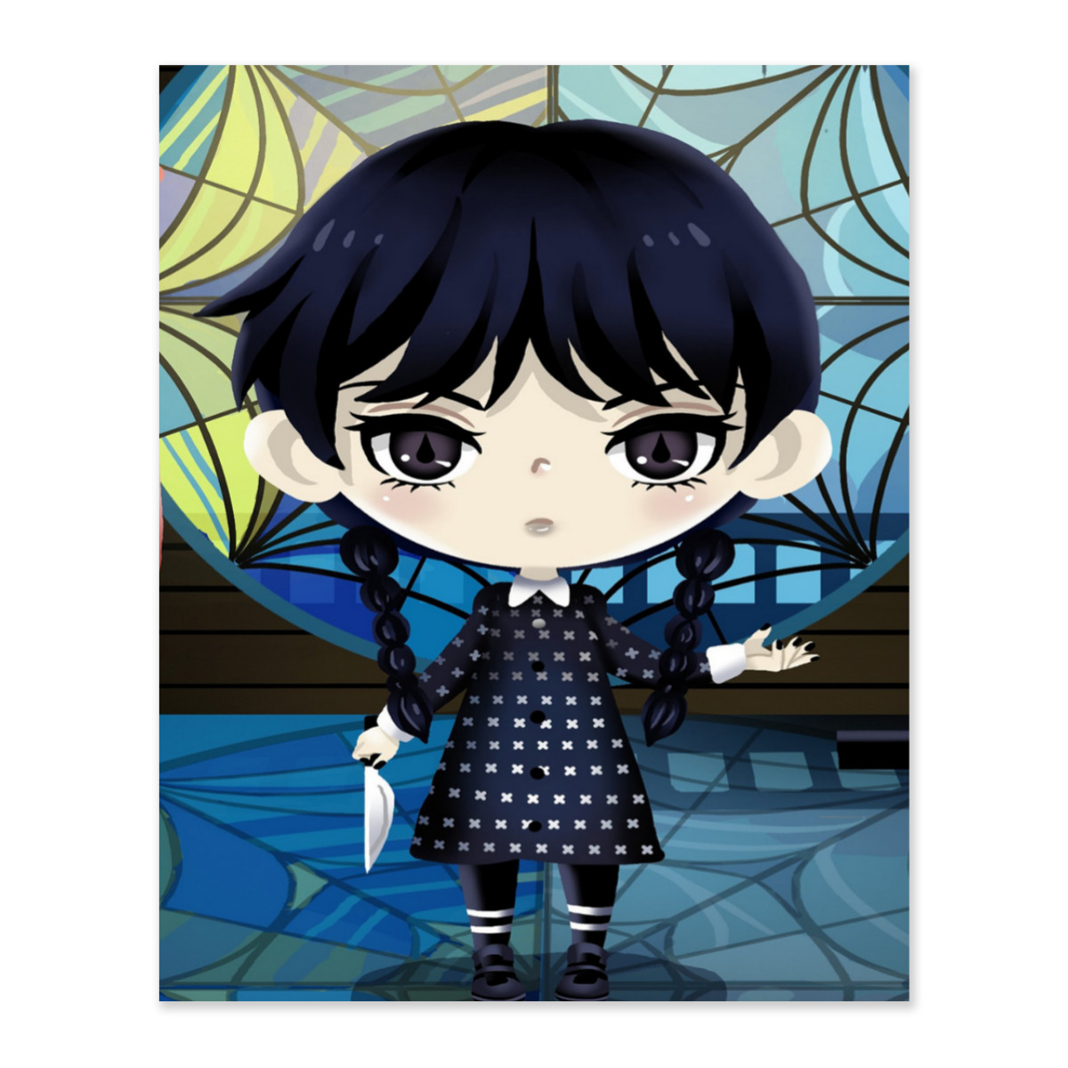 Wednesday Poster Holiday Bedroom Decor Prints Living Room Office Decor ...