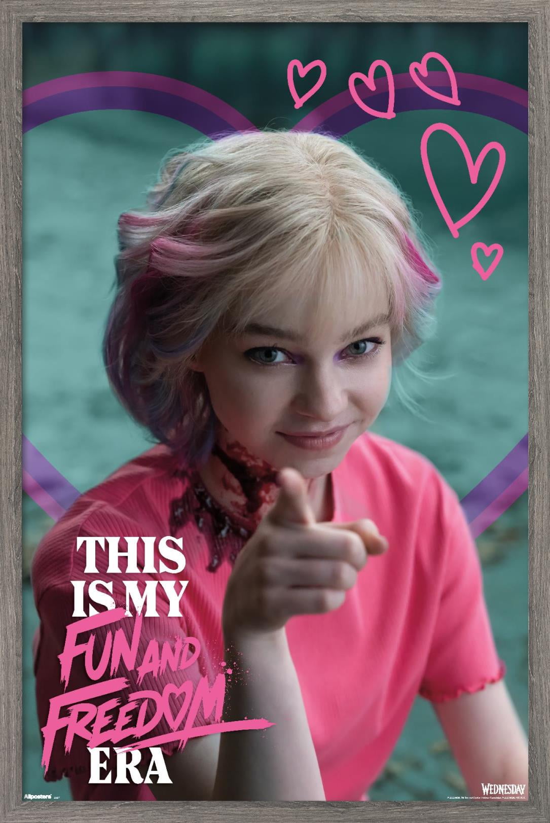 Wednesday: Season 2 (2025) - Enid Fun And Freedom Wall Poster, 14.725 ...