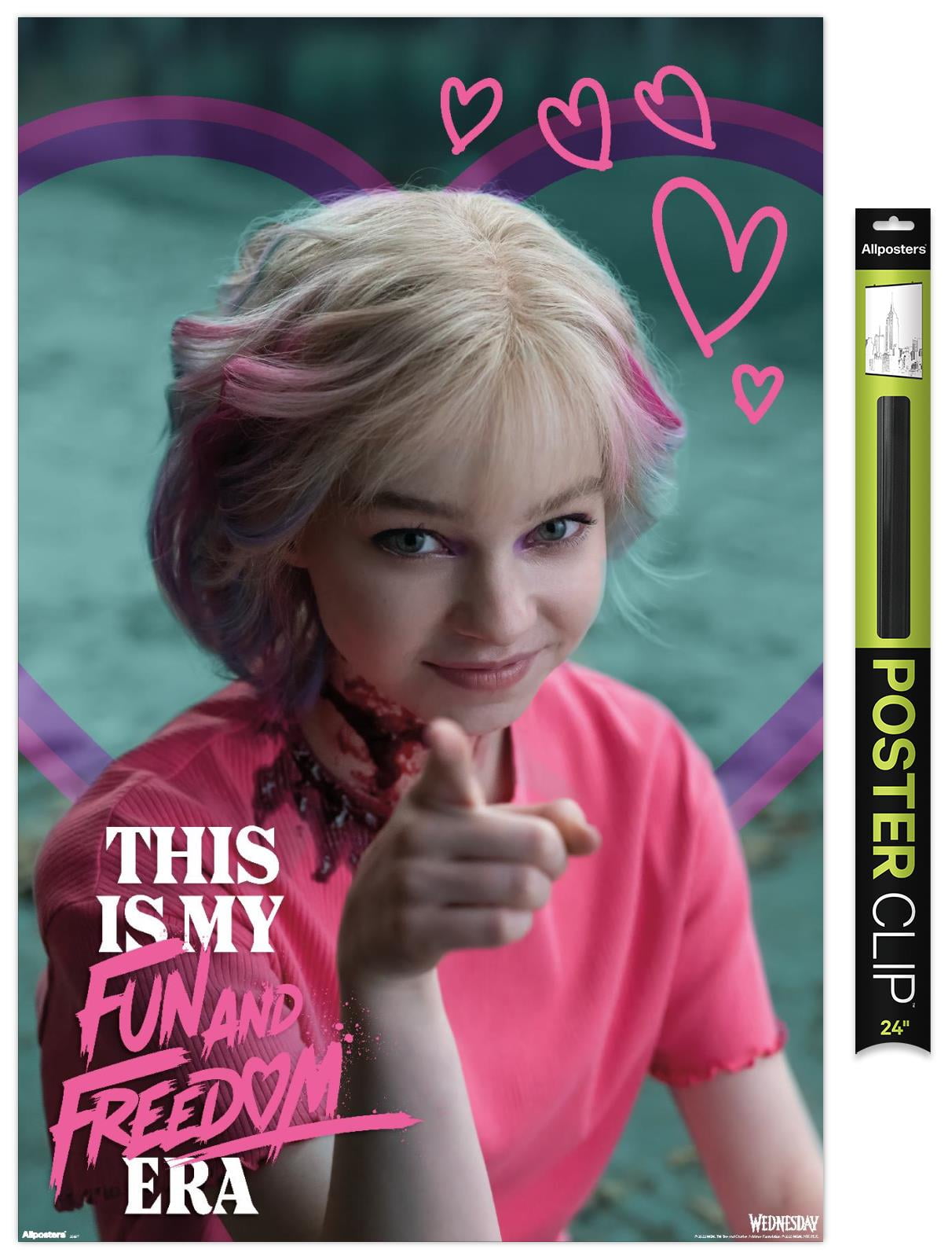 Wednesday: Season 2 (2025) - Enid Fun And Freedom Wall Poster, 22.375 ...