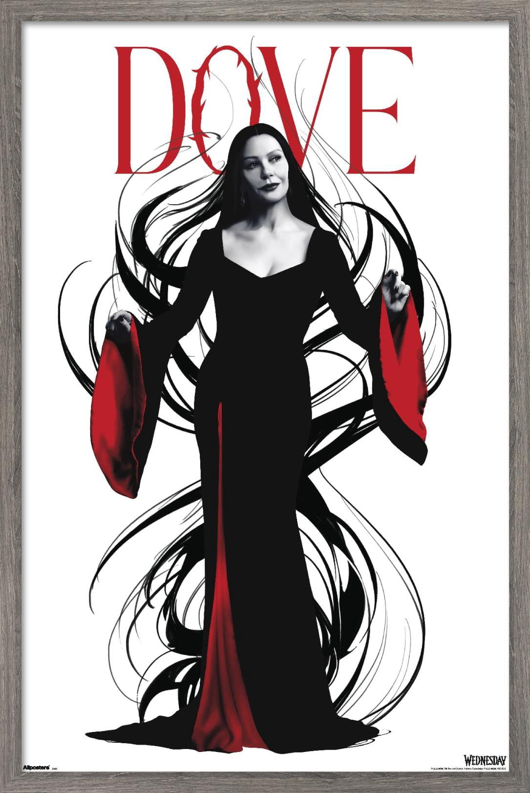 Wednesday: Season 2 (2025) - Morticia Dove Wall Poster, 22.375" x 34 ...