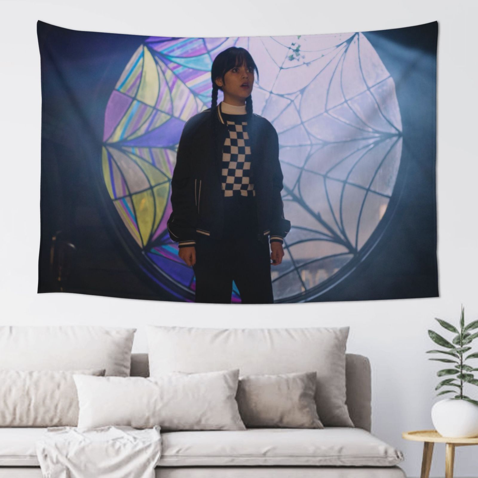 Wednesday Season 2 Tapestry - Gothic Home Decor, Dark and Mysterious ...