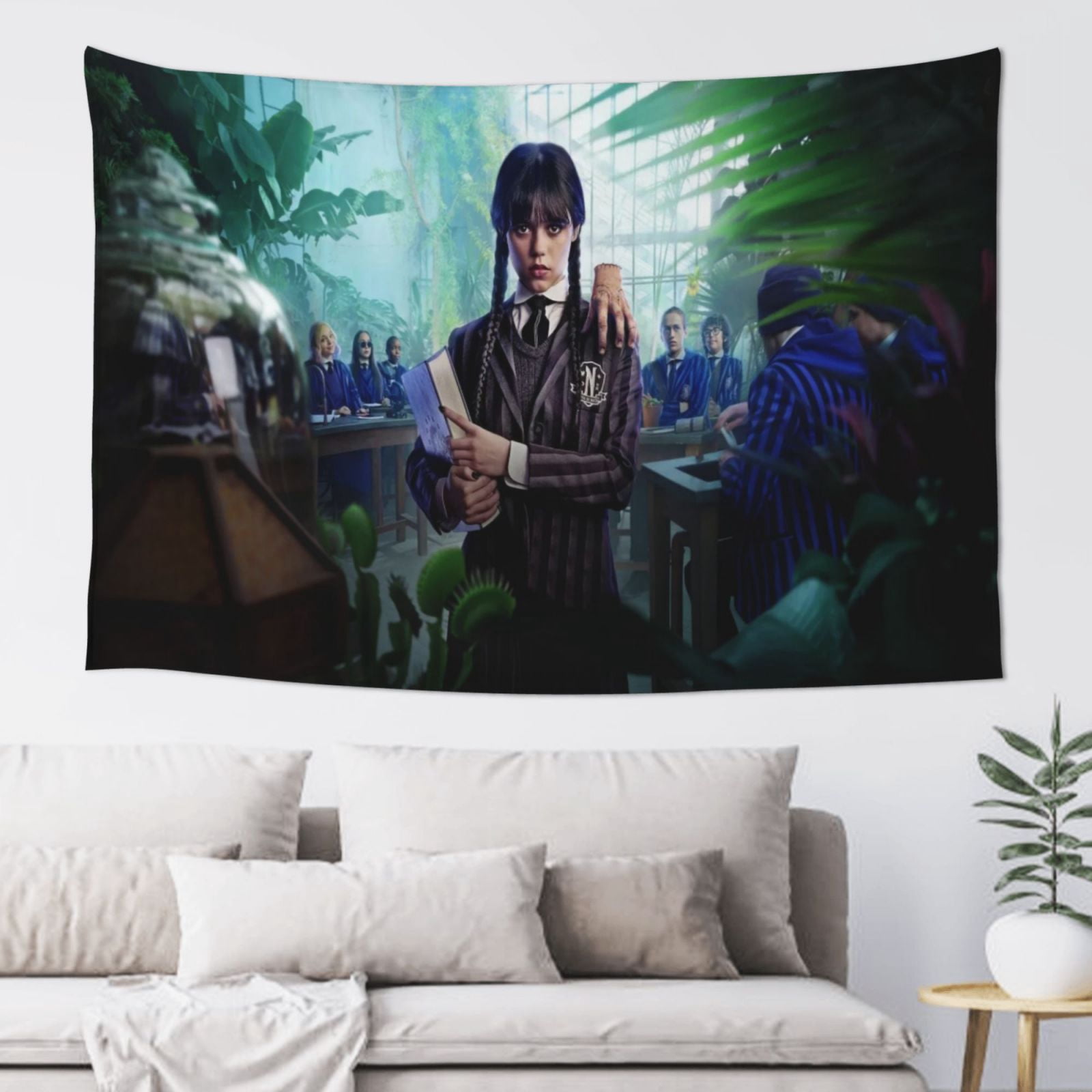 Wednesday Season 2 Tapestry - Gothic Home Decor, Dark and Mysterious ...