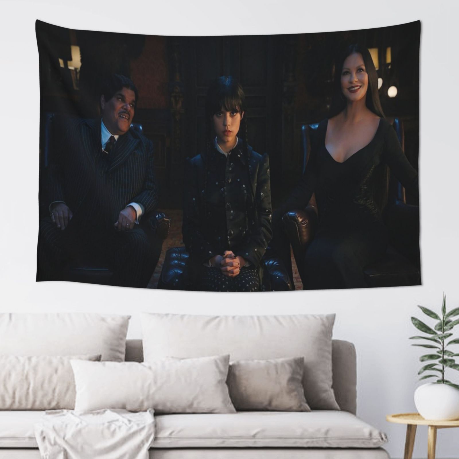Wednesday Season 2 Tapestry - Gothic Home Decor, Dark and Mysterious ...