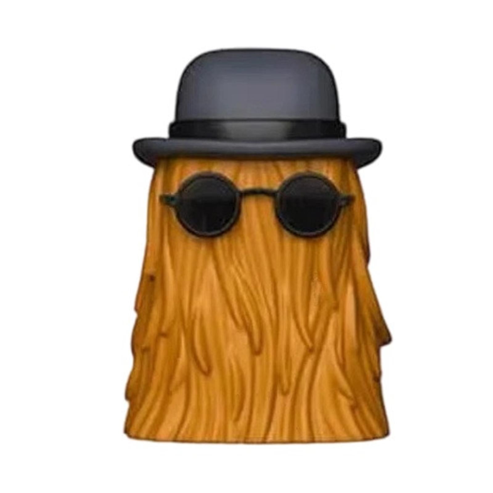Wednesday Series Cousin Itt Figure Textured Hair Bowler Hat Addams ...