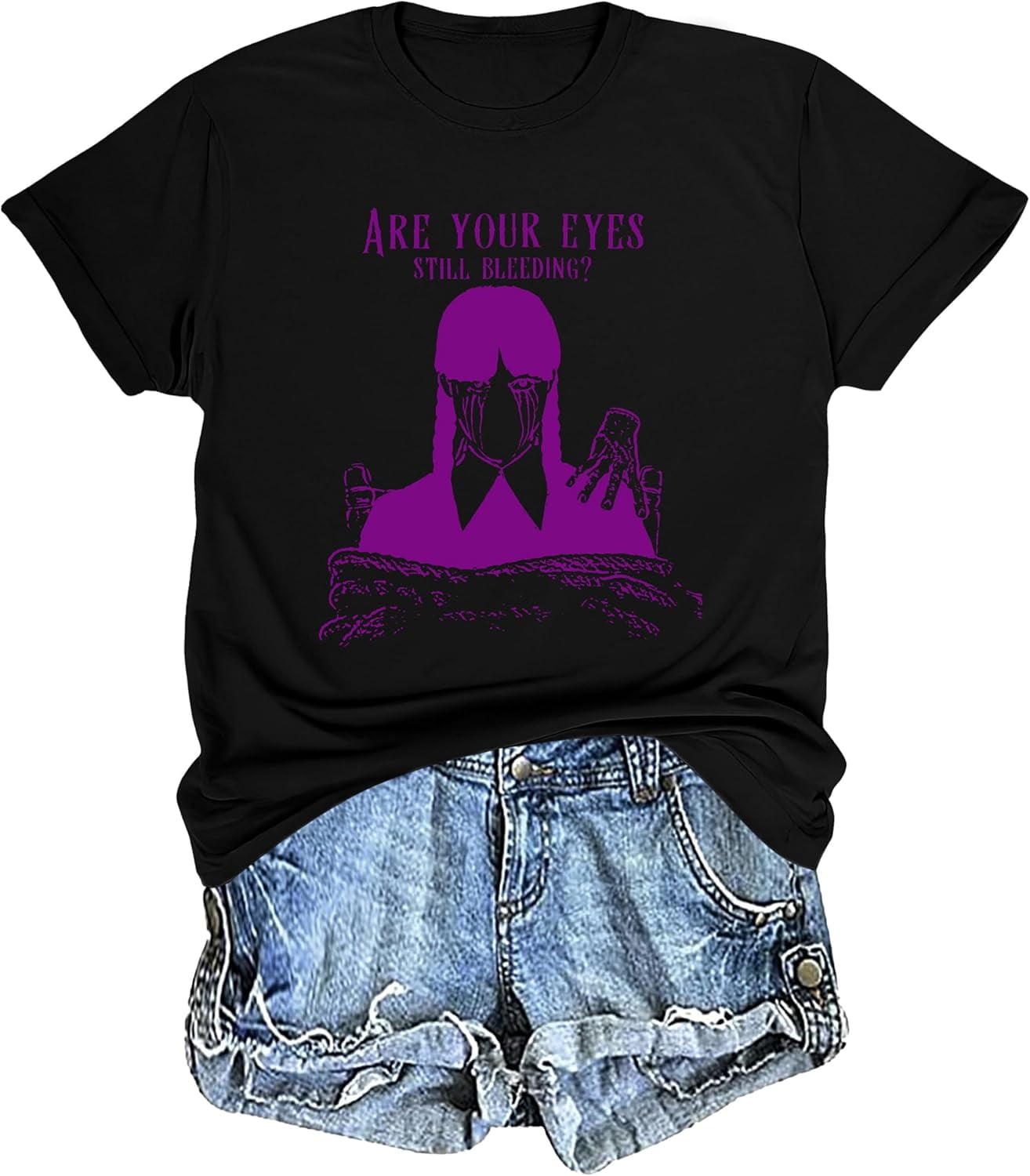 Wednesday Shirt Women Wednesday Addams T Shirt Wednesday Things Graphic ...