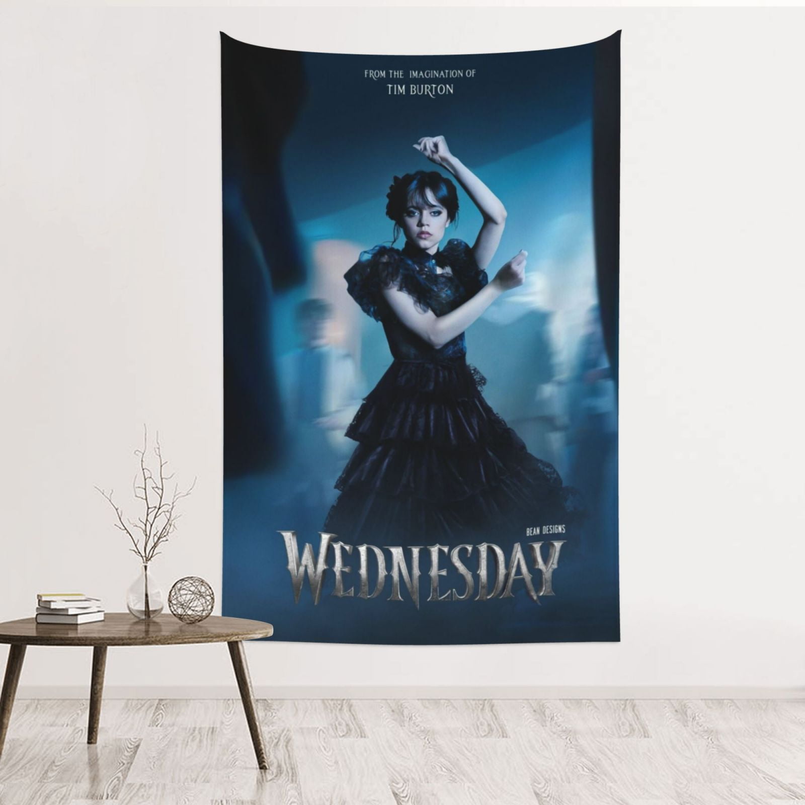 Wednesday Tapestry, Wall Poster Art, Wall Tapestry For Bedroom Living ...