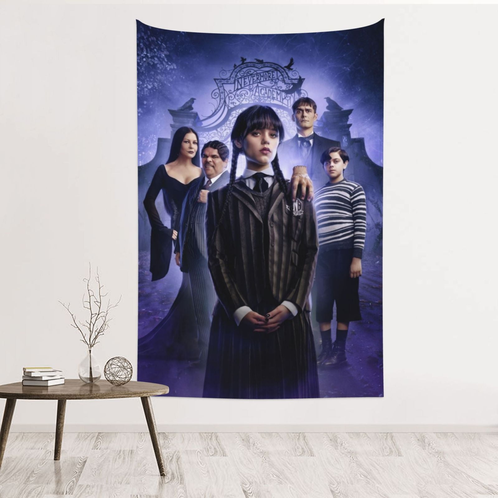 Wednesday Tapestry, Wall Poster Art, Wall Tapestry For Bedroom Living ...