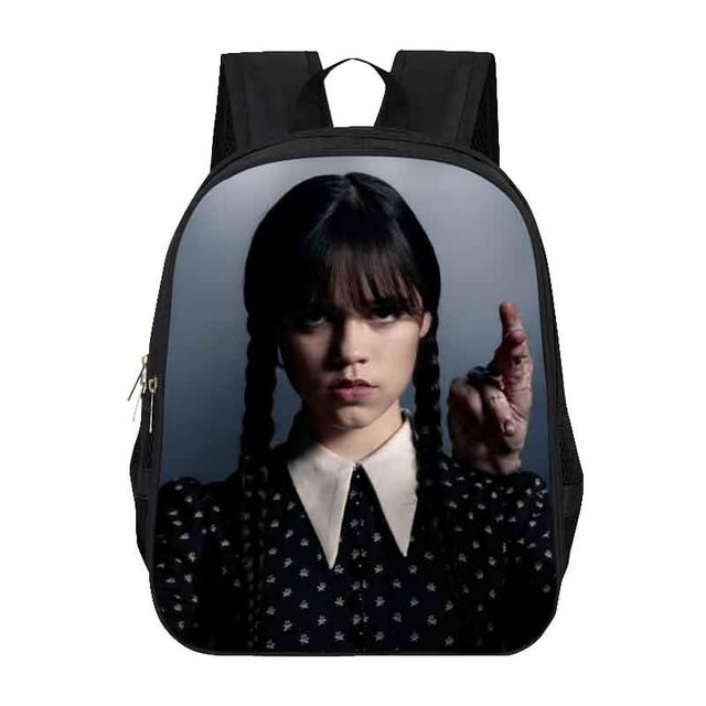 Wednesday Travel Bag Back to School Supplies, Cartoon Style Laptop ...
