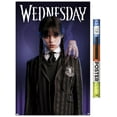 Wednesday - Wednesday and Thing Wall Poster, 22.375" x 34" - Walmart.com