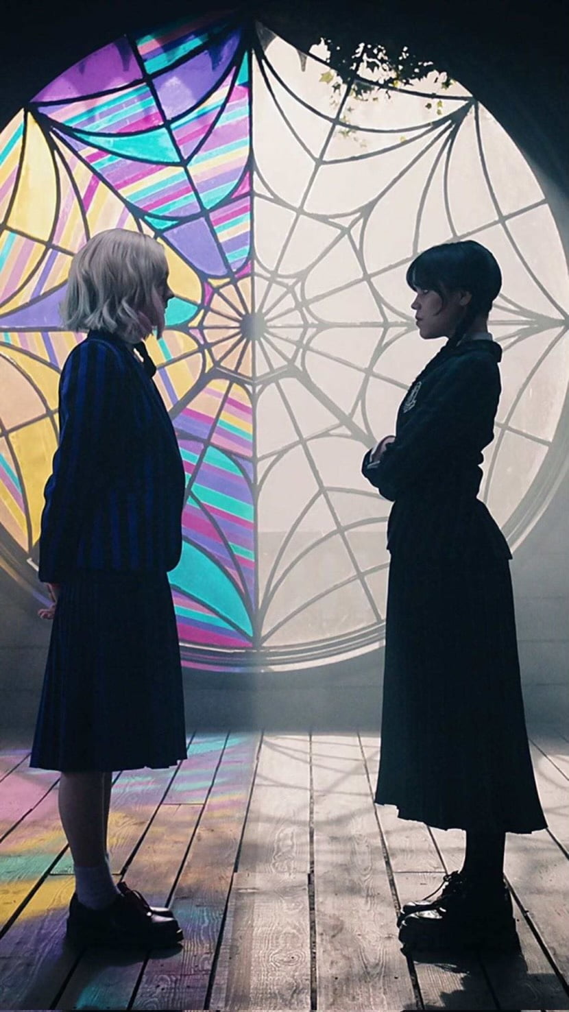 Wednesday adams wall decorations, backdrop, wednesday backdrop and ...