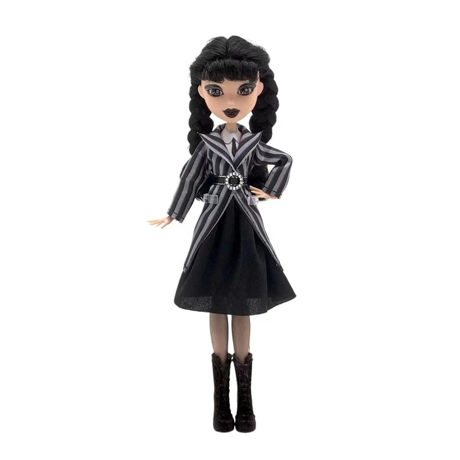 Wednesday toys-Elegant Collectible Fashion Doll in Exquisite Black Gown ...