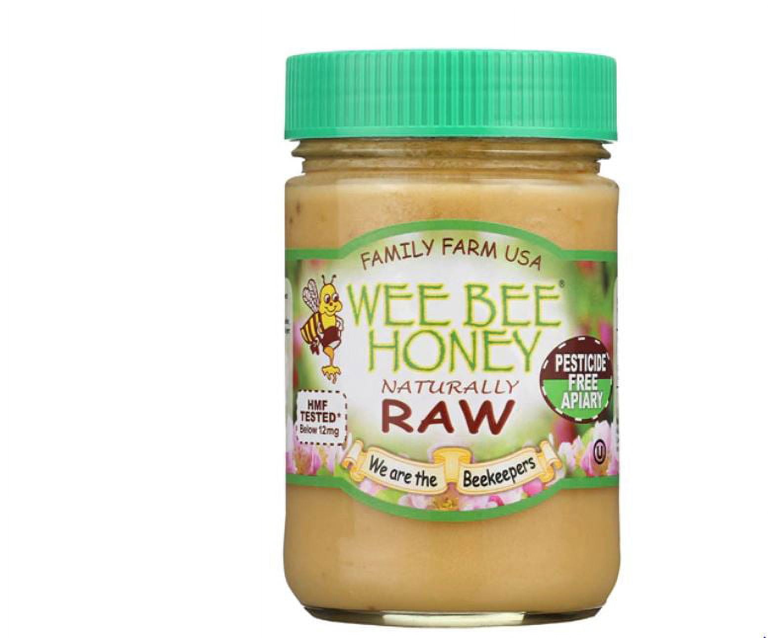 Wee Bee Honey Naturally Raw, 1 lb - Pack Of 2 - Walmart.com