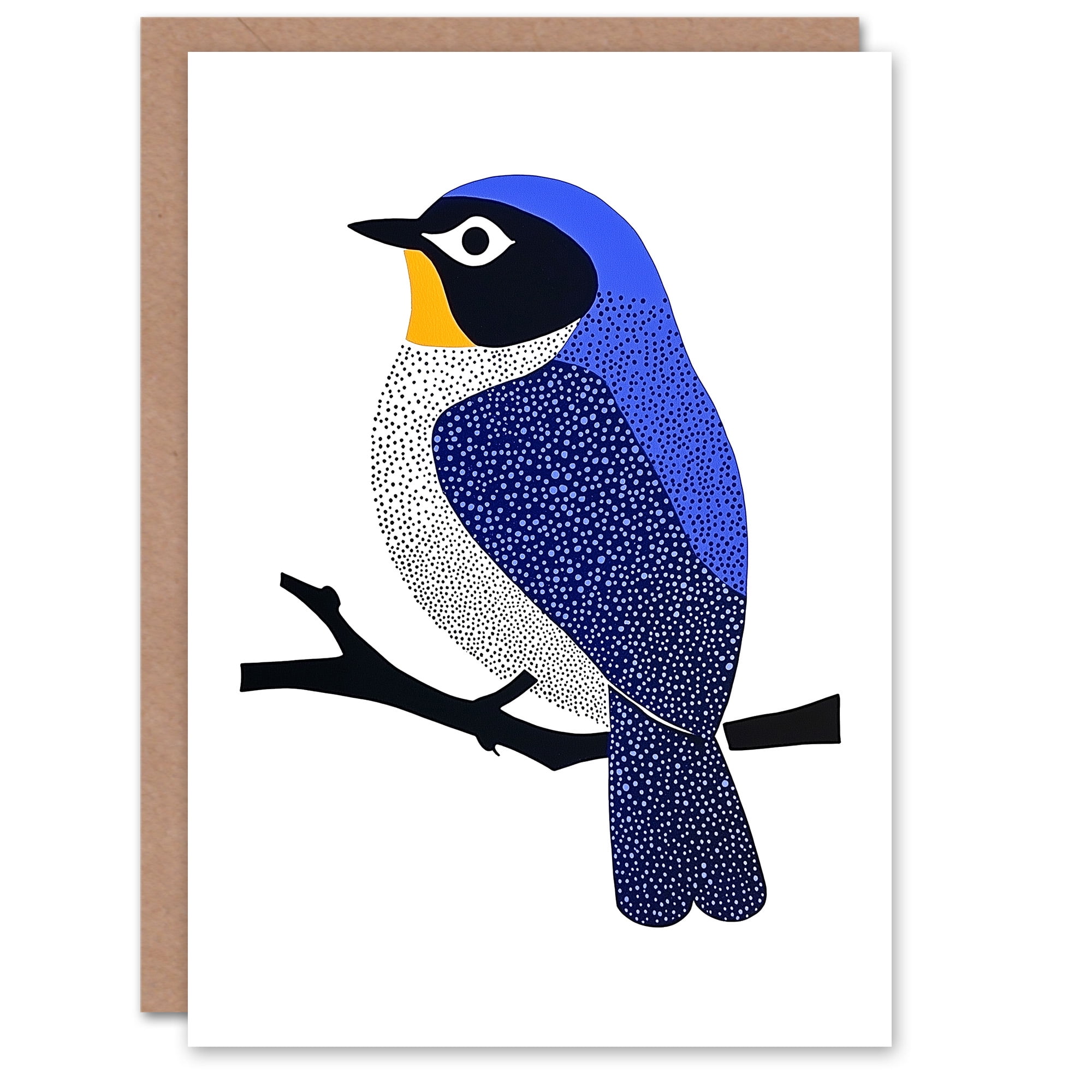 Blue Bird Card