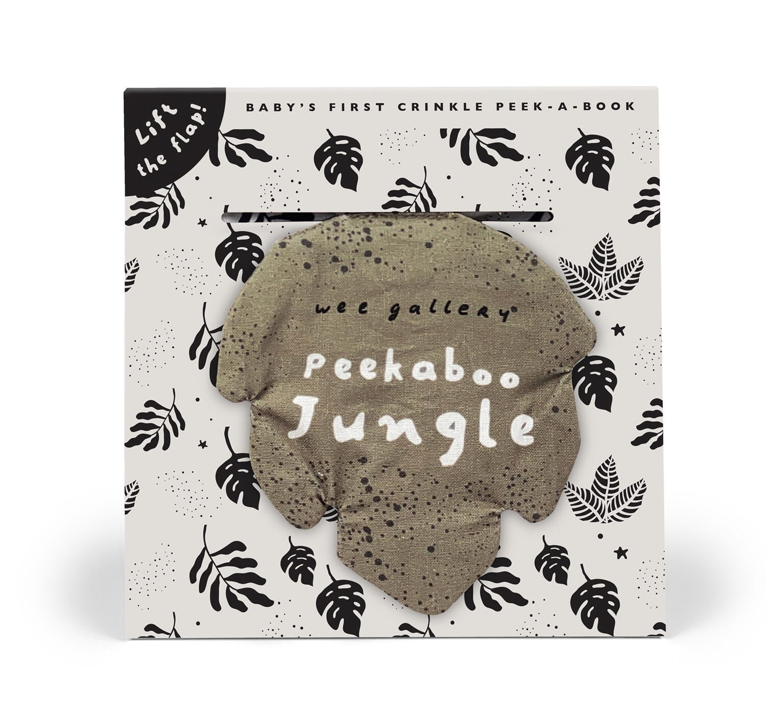 Wee Gallery Peekaboo Cloth Books: Peekaboo Jungle : Baby's First ...
