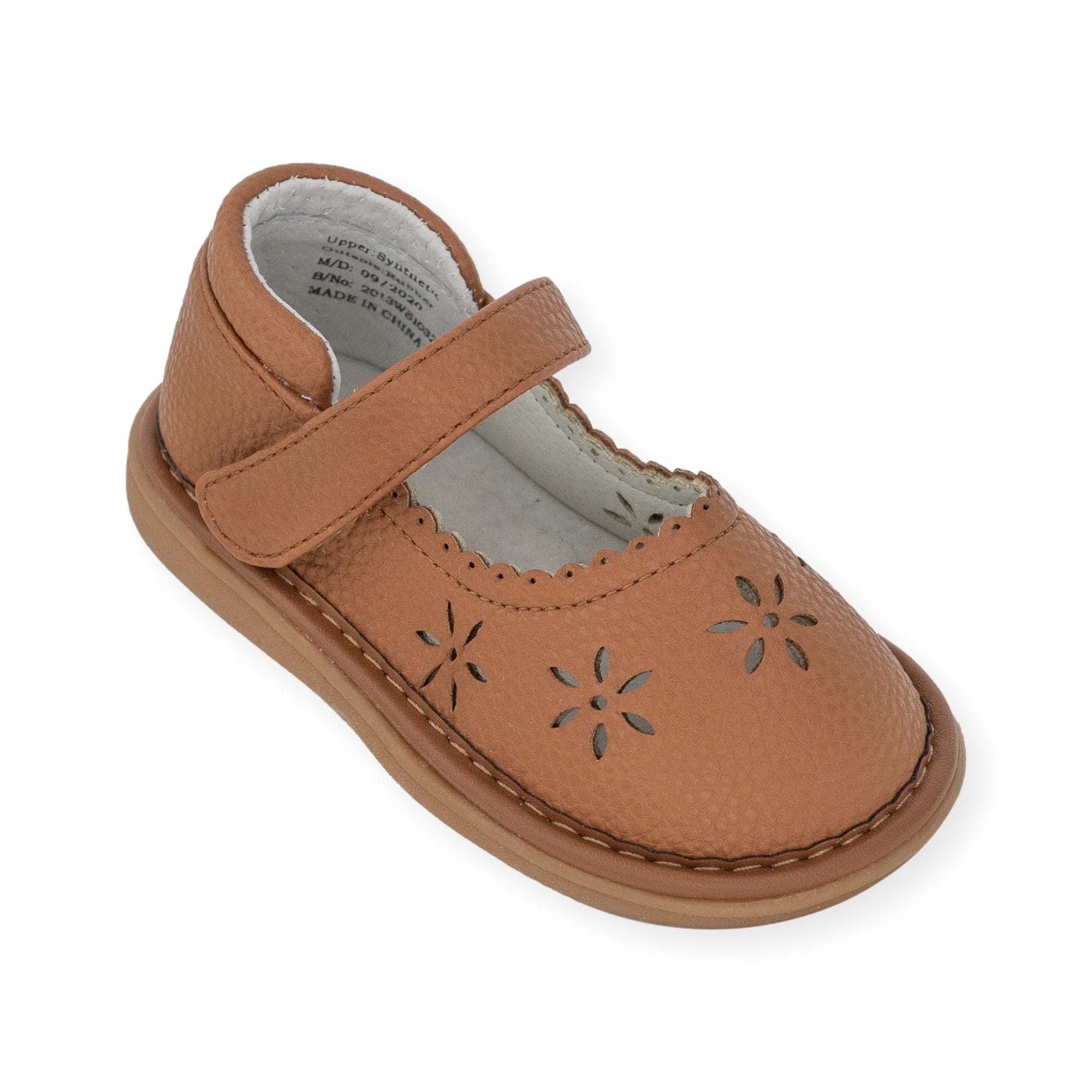 Wee Squeak Ellie Brown Shoe Size: 3, Color: Brown - Walmart.com