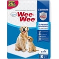 Wee-Wee Performance Unscented Pee Pads for Dogs & Puppies, Quilted Leak ...