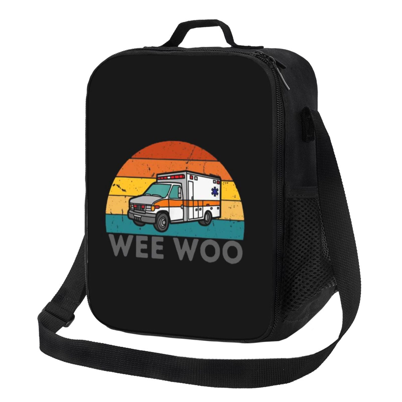 Wee Woo Ambulance Amr Funny EMS EMT Lunch Bag for Man and Women ...