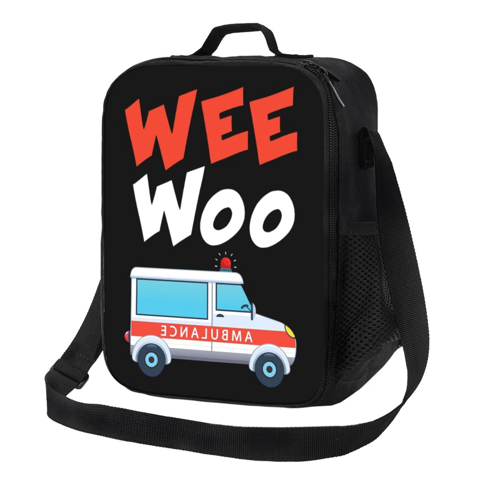 Wee Woo Ambulance Amr Funny Ems Emt Lunch Bags For Adult Lunch Box For ...