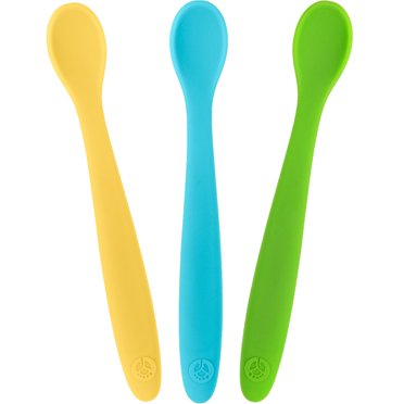 Munchkin Soft-Tip Infant Plastic colored spoons, 6 Pack - Walmart.com