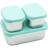 WeeSprout Stainless Steel Lunch Box Set - 750mL & 230mL Bento - Walmart.com