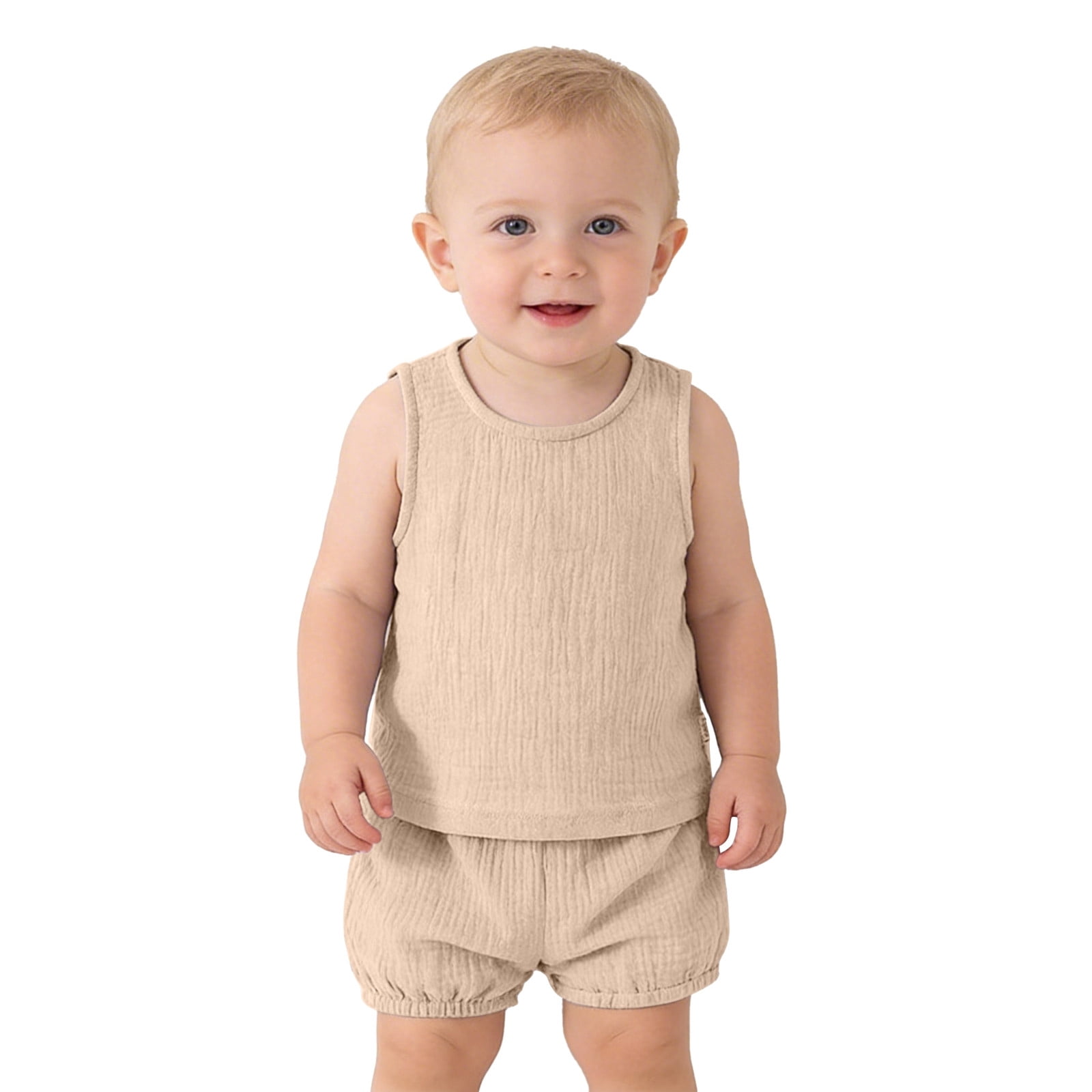 Weebloom Baby Girl Outfits Soft Outfit Breathable Short Sleeve Top ...