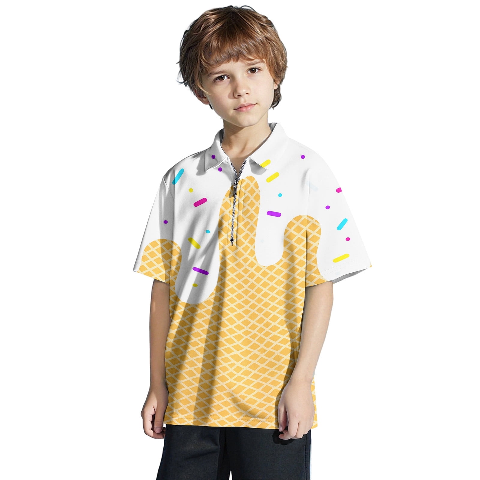 Weebloom Boys Athletic Shirts,Casual Outdoor Party Wear With Classic ...