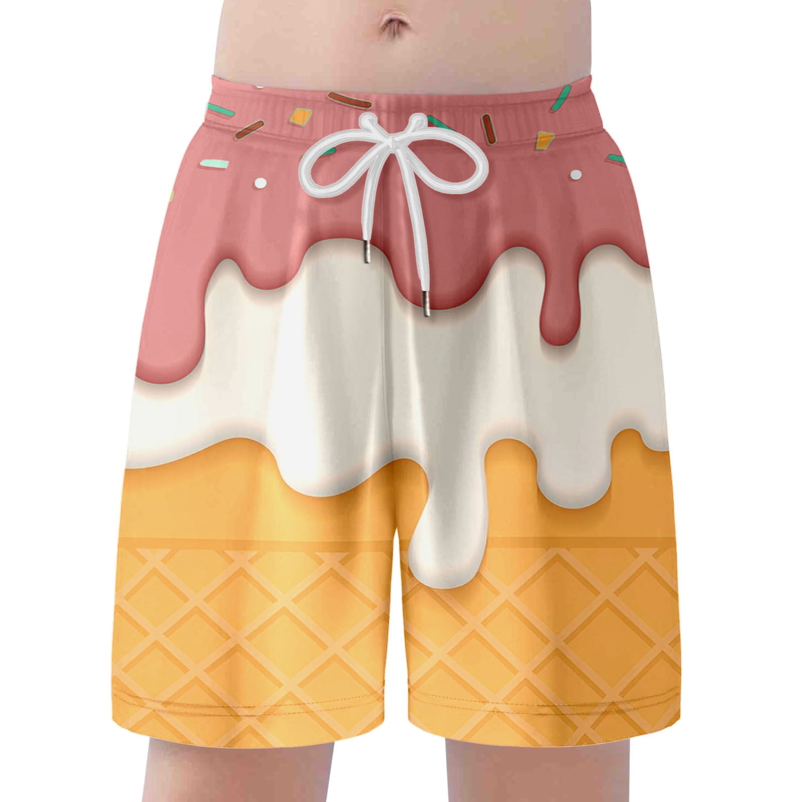 Weebloom Ice Cream Shorts Boys,Children Fashion Ice Cream Pattern ...