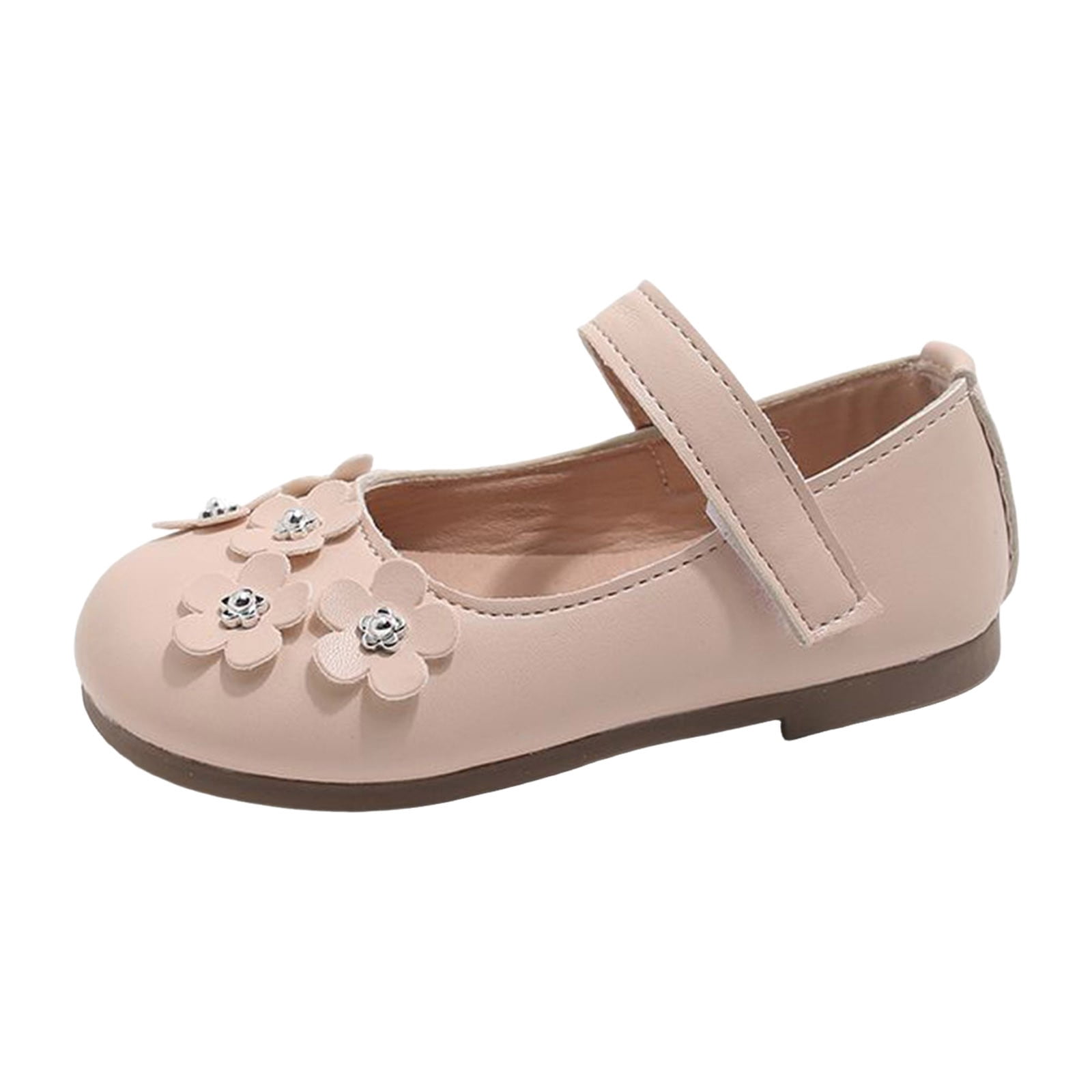 Weebloom Toddler Girl Dress Shoes Playful With Straps Soft Sole Kids ...