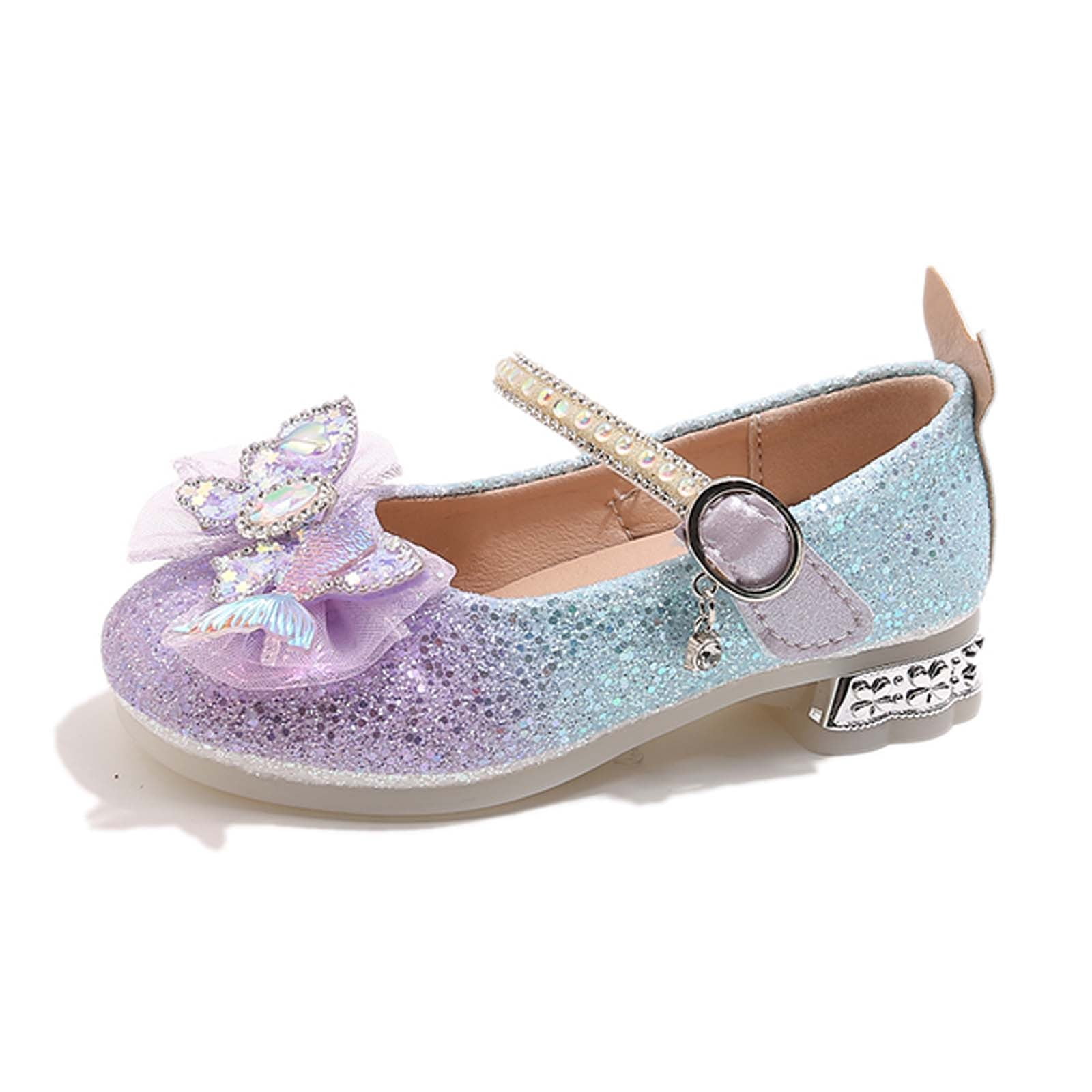 Weebloom Toddler Girl Dress Shoes Sparkly Dress Sandals Rhinestone ...
