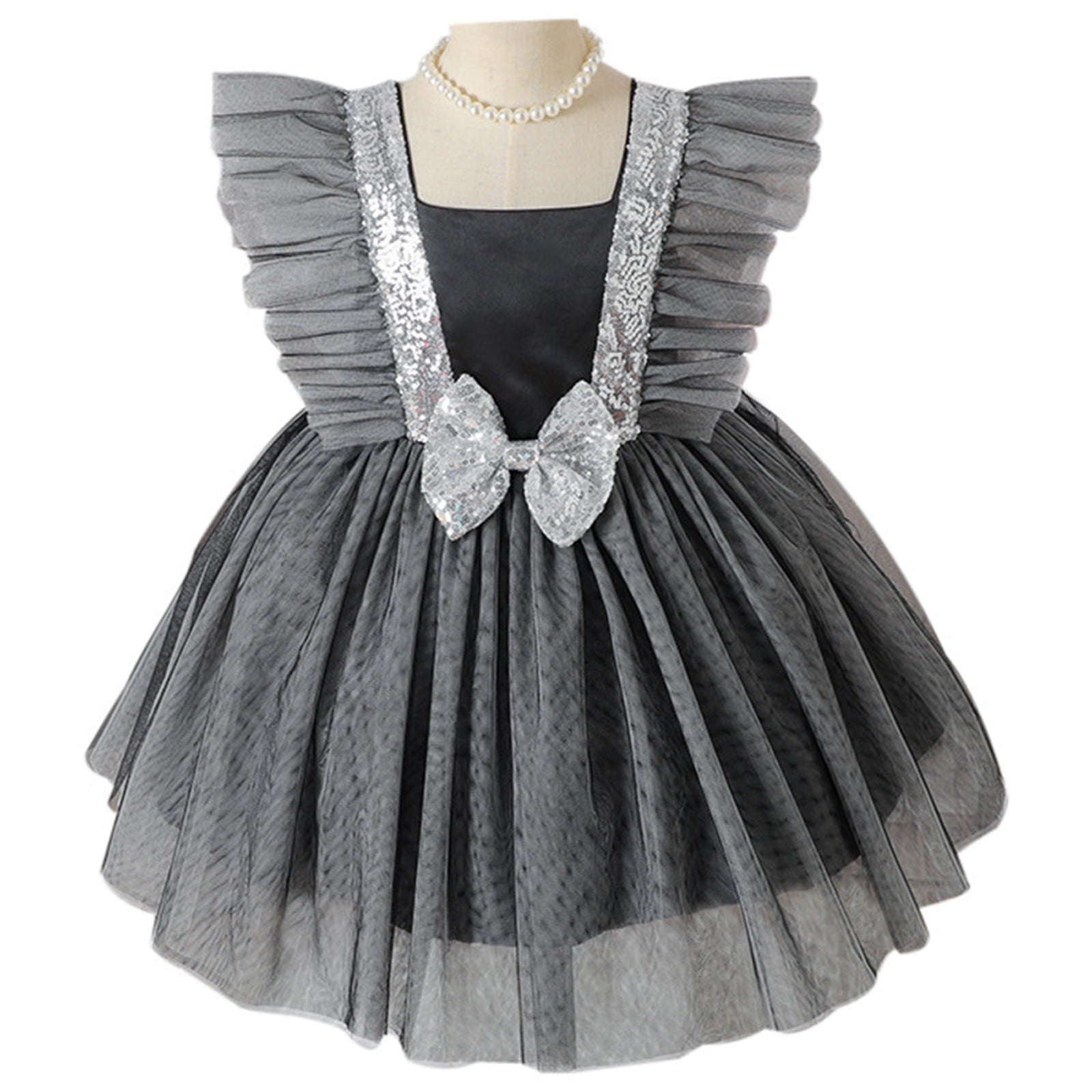 Weebloom White Graduation Dress For Girls,Party Gown Kids 3-8 Years Old ...