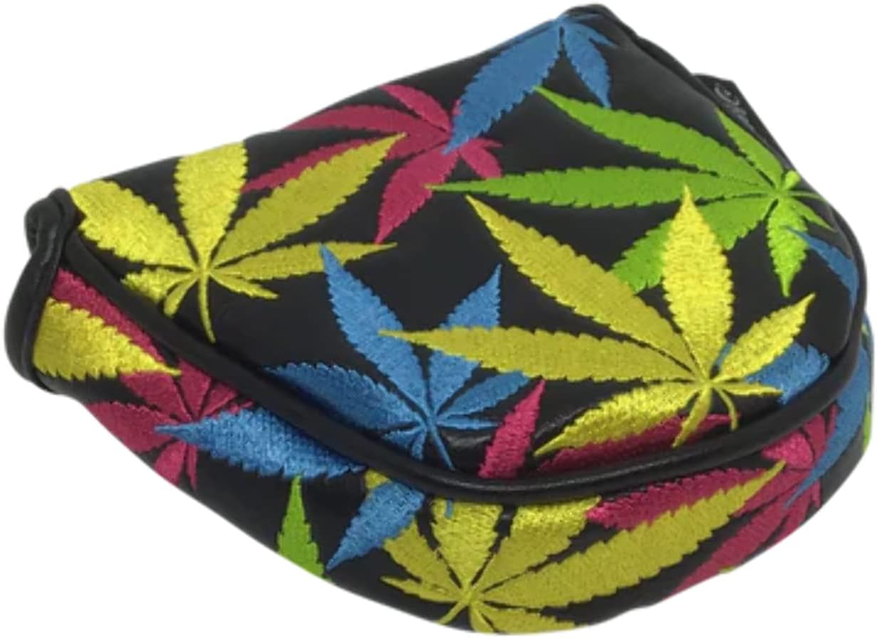 Weed All-Over Embroidered Putter Cover - Mallet by ReadyGOLF - Walmart.com