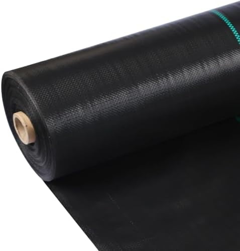 Weed Barrier Fabric 3.2 OZ Heavy Duty, 4 x 600 FT Landscape Fabric ...