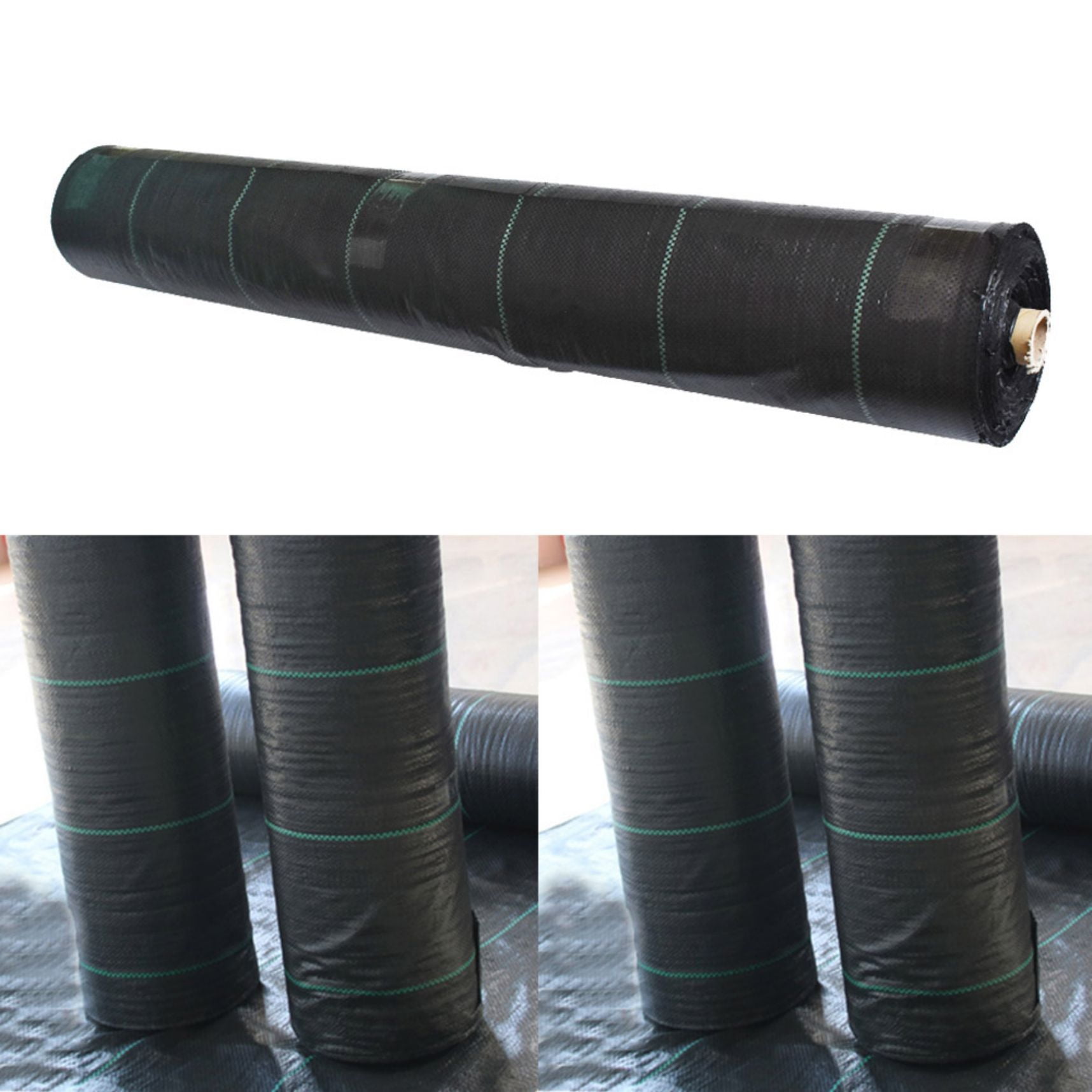 Weed Barrier, Heavy-duty Landscape Fabric Ground Cover Polypropylene ...