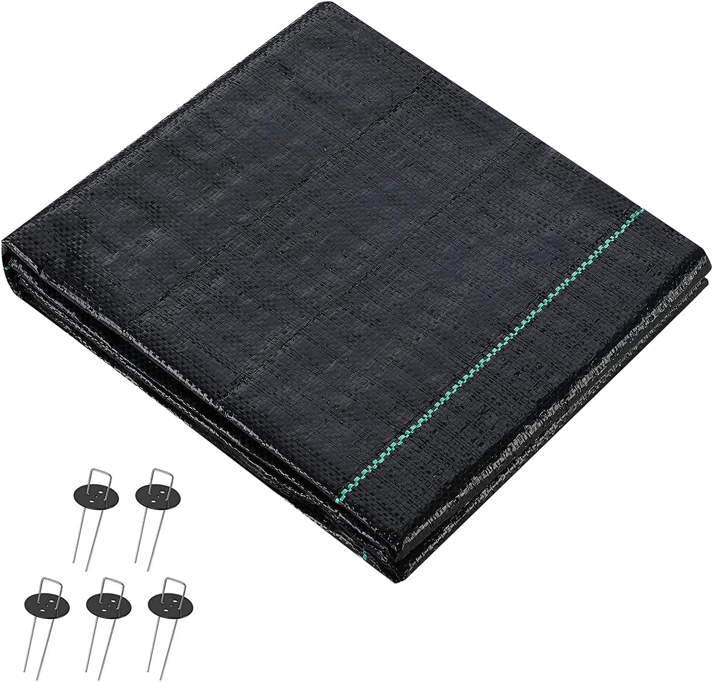 Weed Barrier Landscape Fabric, 3.2oz Premium Heavy-Duty Weed Blocker ...