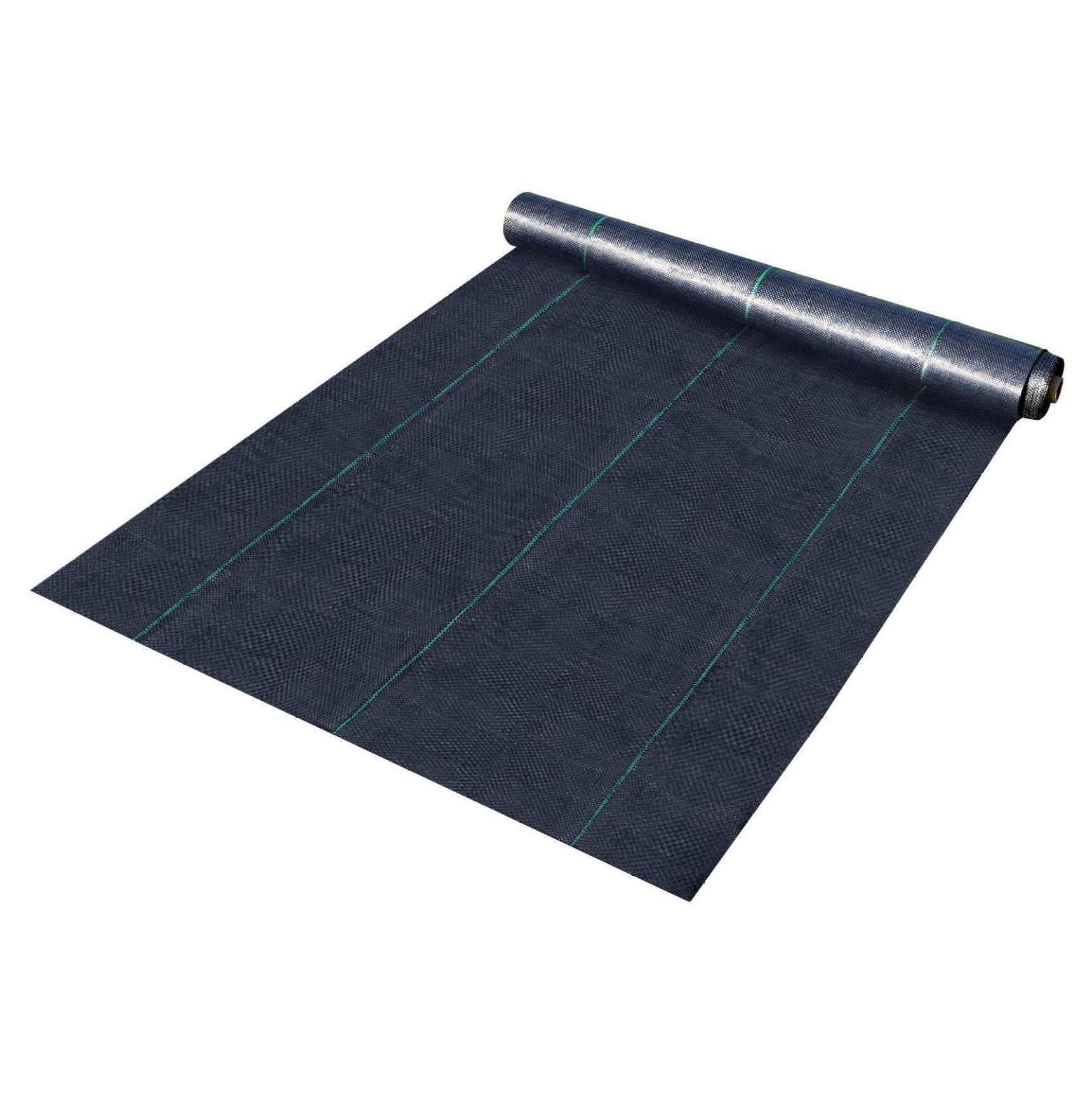 Weed Barrier Landscape Fabric 6x250 ft, 4.1 Oz Heavy Duty PP Ground ...