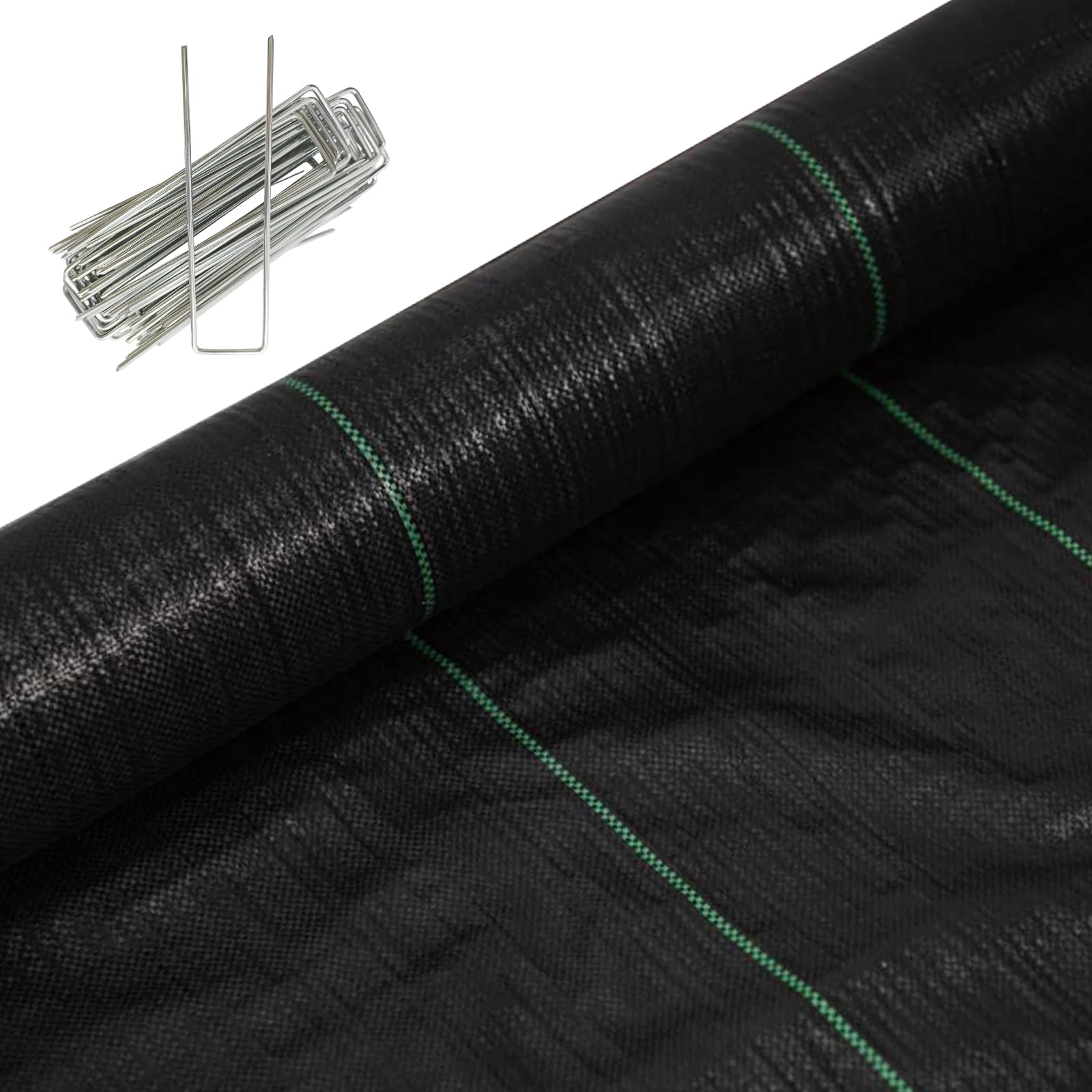 Weed Barrier Landscape Fabric, Garden Landscaping Fabric, Ground Cover ...