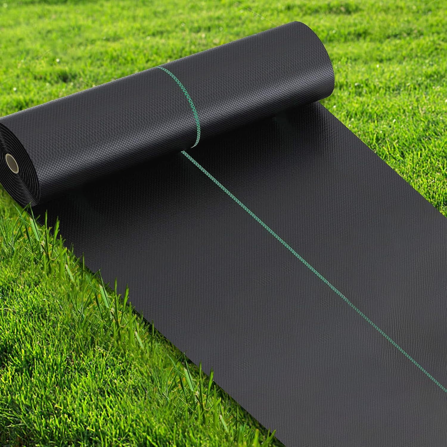 Weed Barrier Landscape Fabric Heavy Duty, 3.2oz Premium Gardening Weed ...