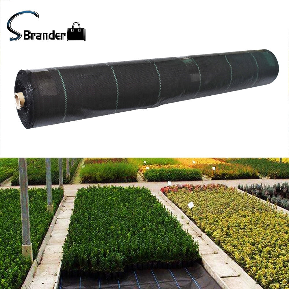 Weed Cover UV Resistant Weed Barrier Fabric For Paths Drives Garden Bed ...