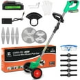 Weed Eater Battery Powered Weed Wacker with Blades, 3 in 1 Cordless ...